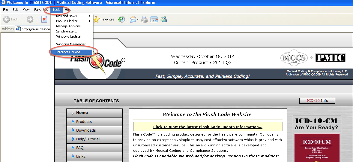 Welcome to FLASH CODE | Medical Coding Software